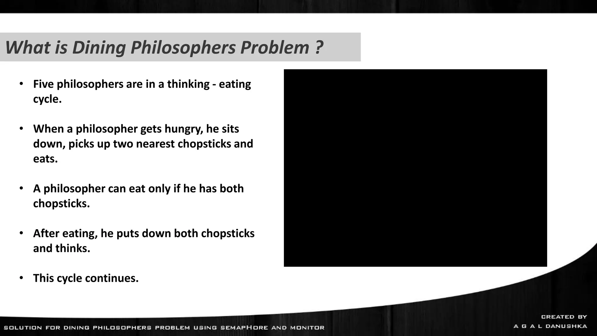 Dining Philosopher Problem And Solution Ppt 