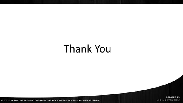 Dining Philosopher Problem And Solution Pptx Programming Languages