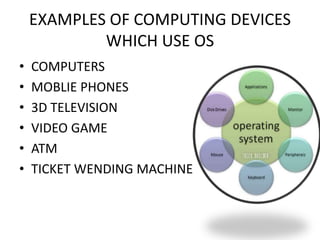 Operating system and its uses | PPT