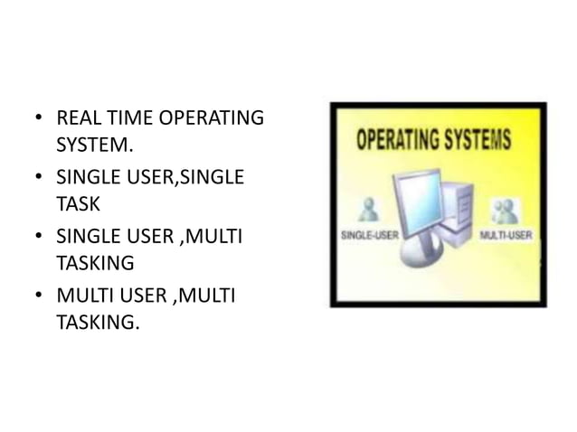 Operating system and its uses | PPT