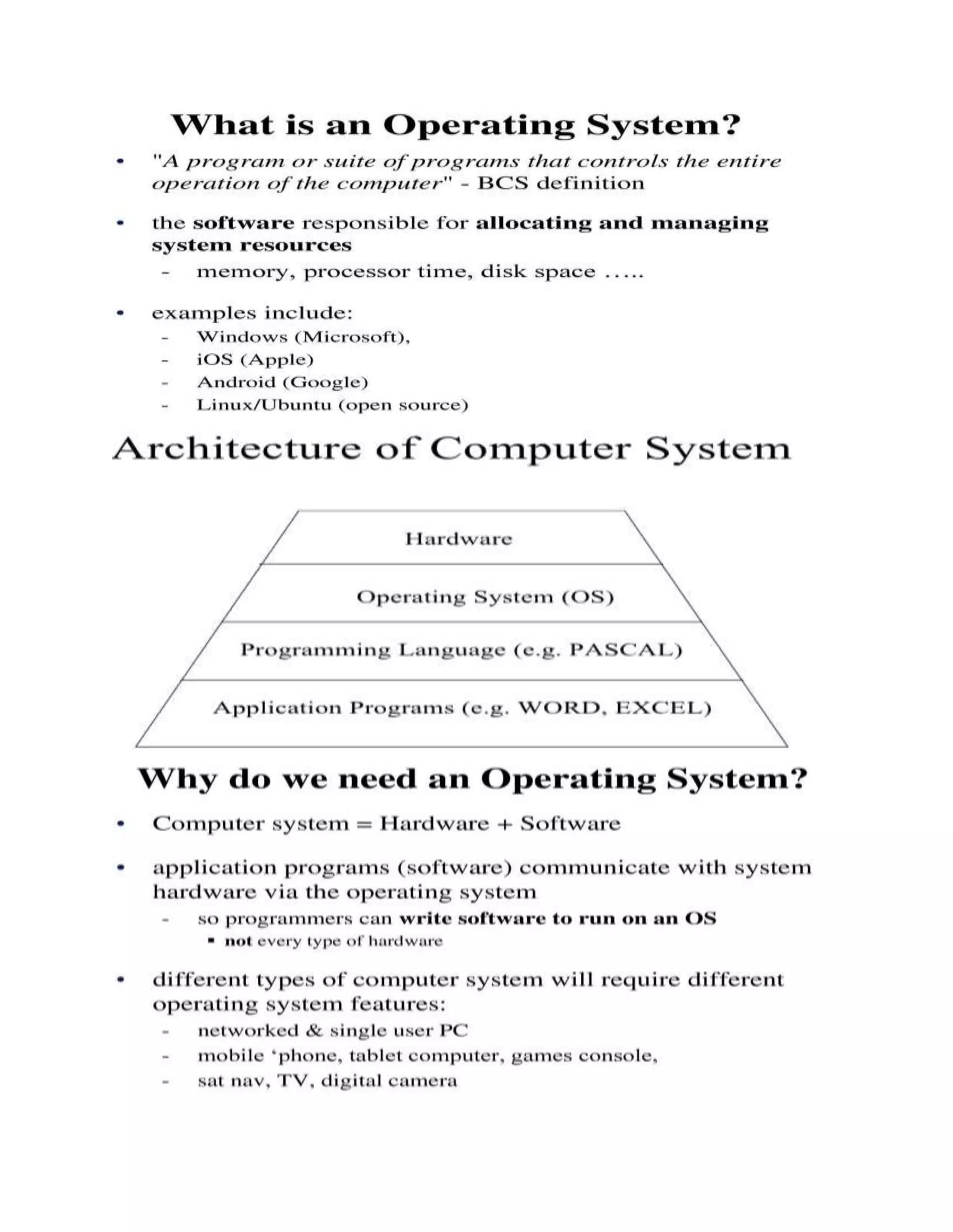 Operating system | PDF