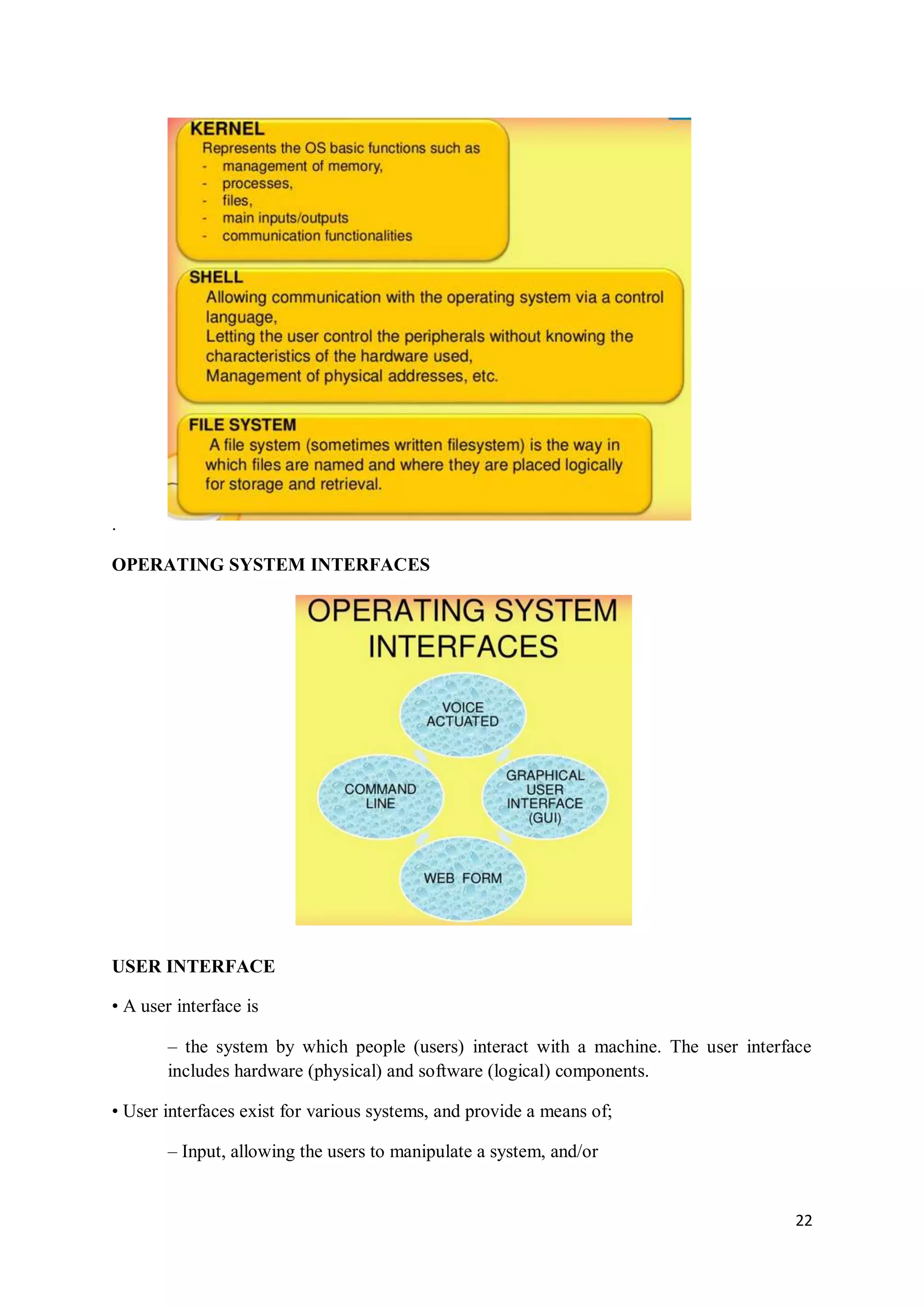 Operating System Module Pdf Operating Systems Computer Software