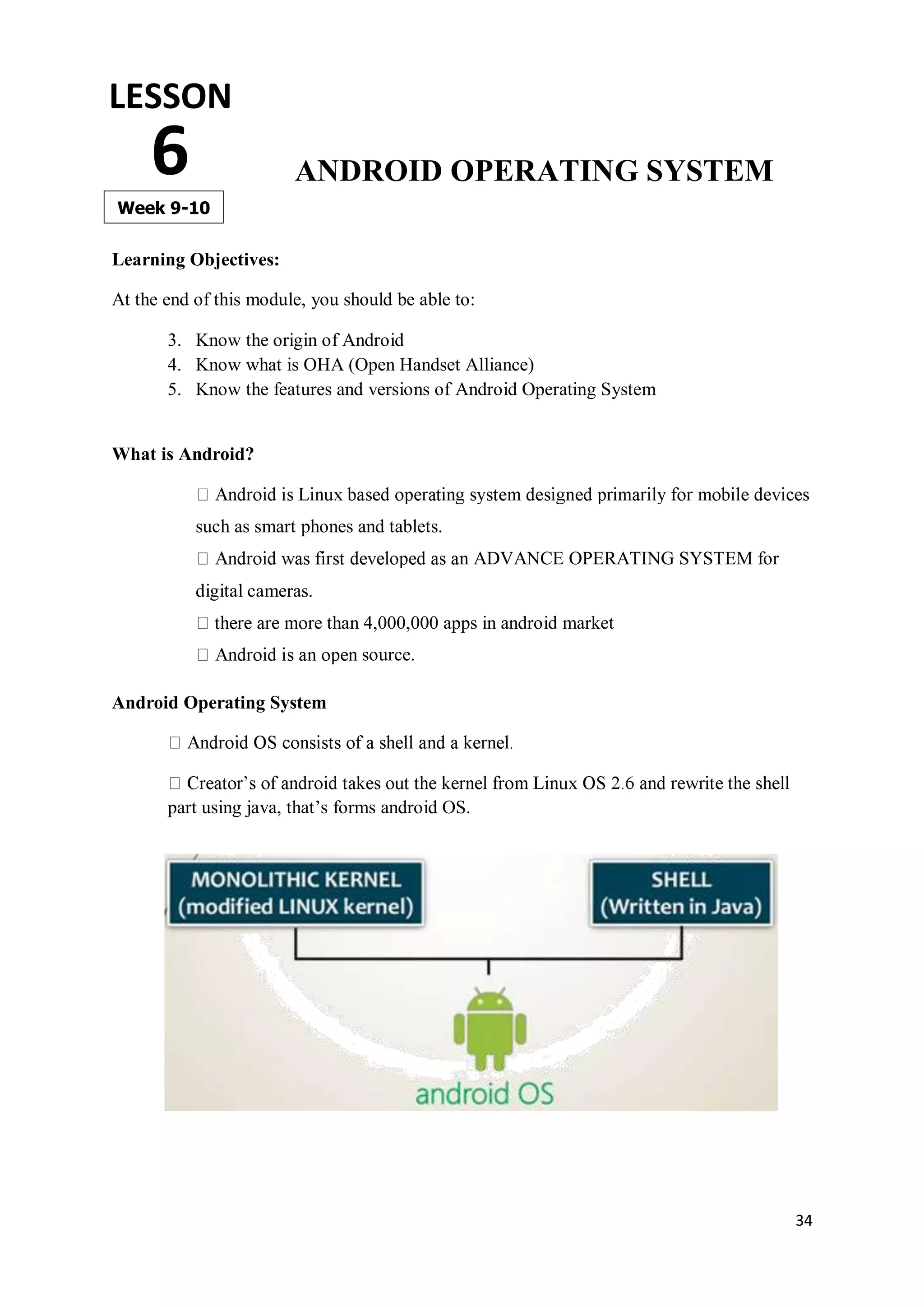 Operating System Module Pdf Operating Systems Computer Software