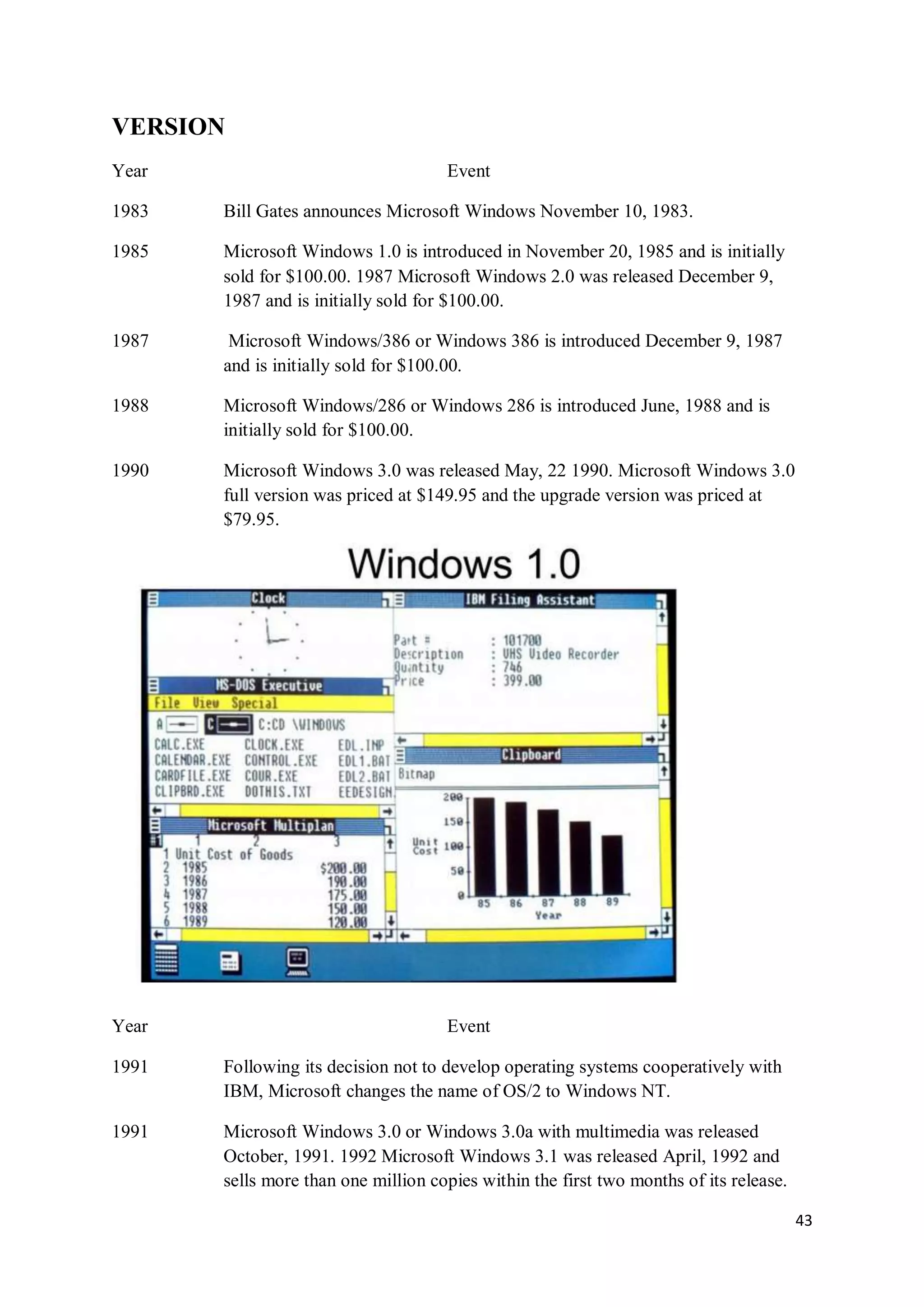 Operating System Module Pdf Operating Systems Computer Software