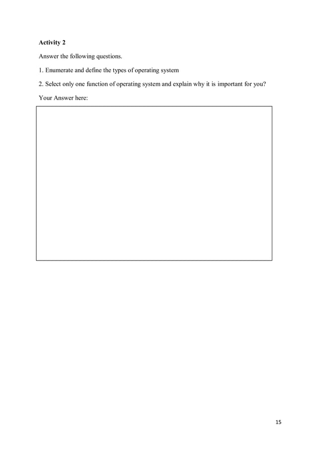 Operating System Module Pdf Operating Systems Computer Software 3247