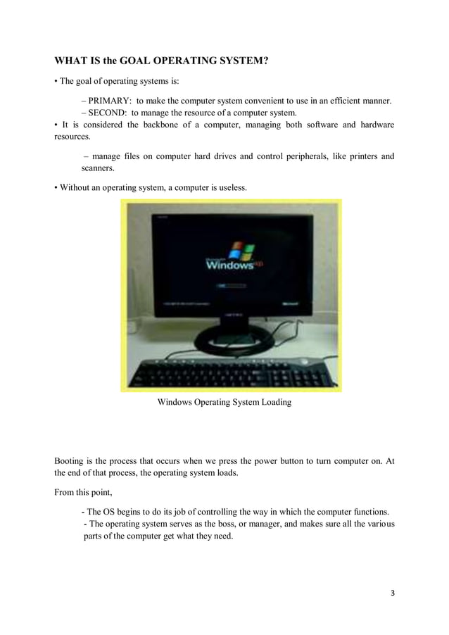 Operating System Module Pdf Operating Systems Computer Software