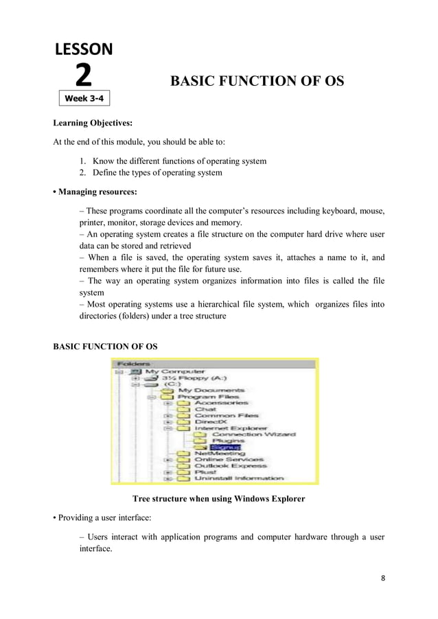 Operating System Module Pdf Operating Systems Computer Software