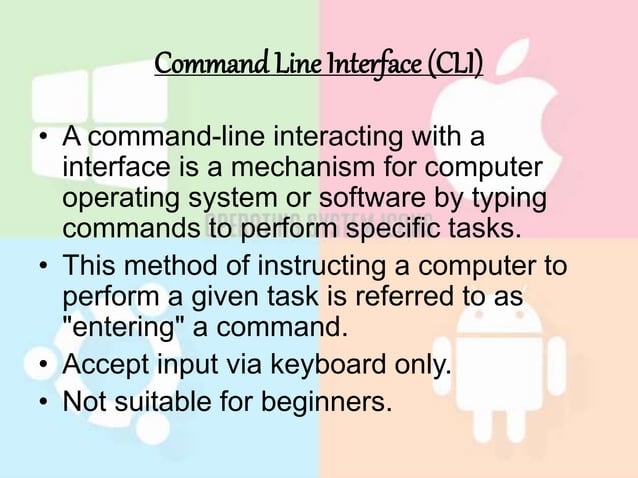 Operating system: COMPUTER | PPT
