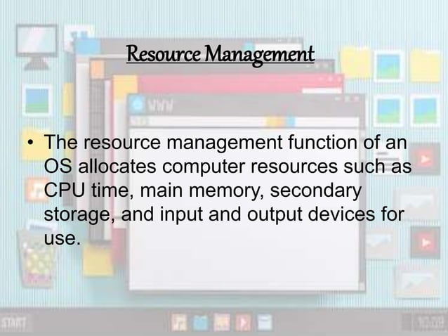 Operating system: COMPUTER | PPT