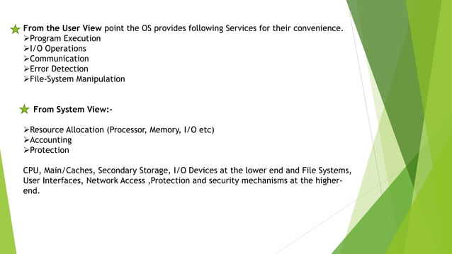 Presentation On Operating system | PPTX