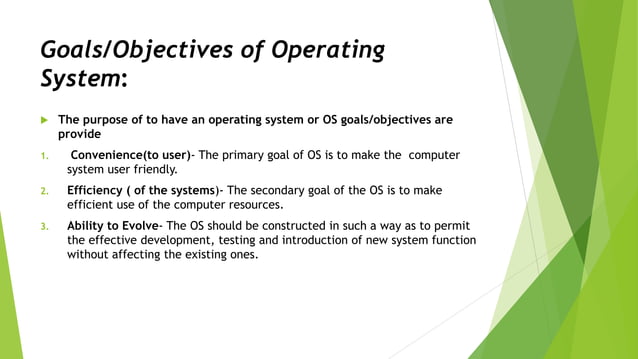 Presentation On Operating system | PPTX