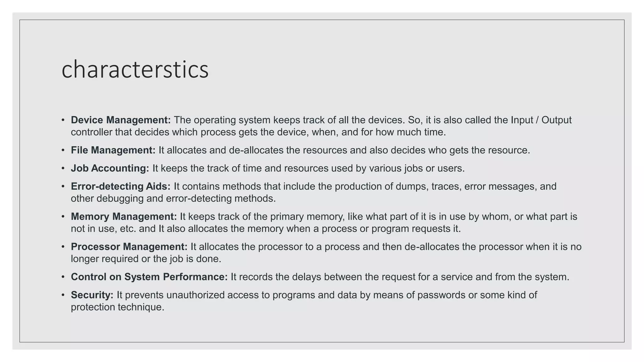 Operating System Pptx Operating Systems Computer Software And Applications