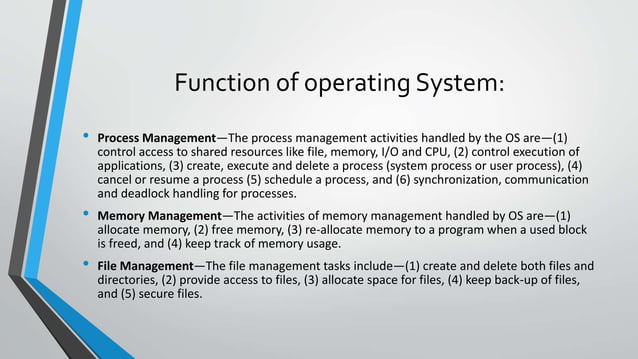 Operating System.pptx | Free Download
