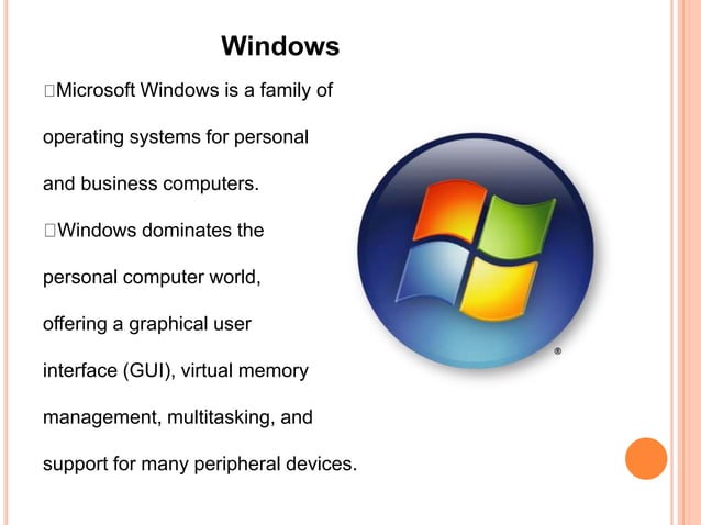 operating system - OS | PPTX