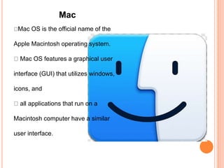 operating system - OS | PPTX