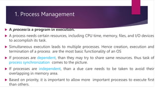 Basic operating systems in computer and it's uses | PPT