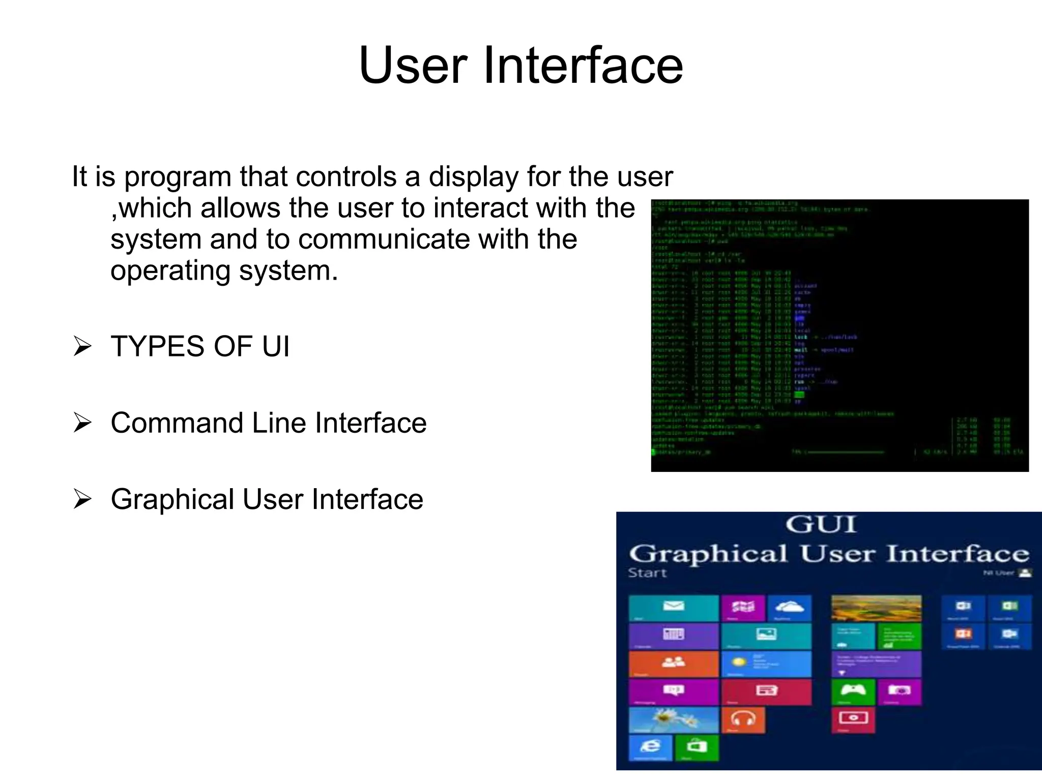 Operating system and its Funtions and uses | PPT