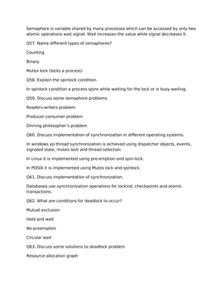 Operating system. short answes and Interview questions .pdf