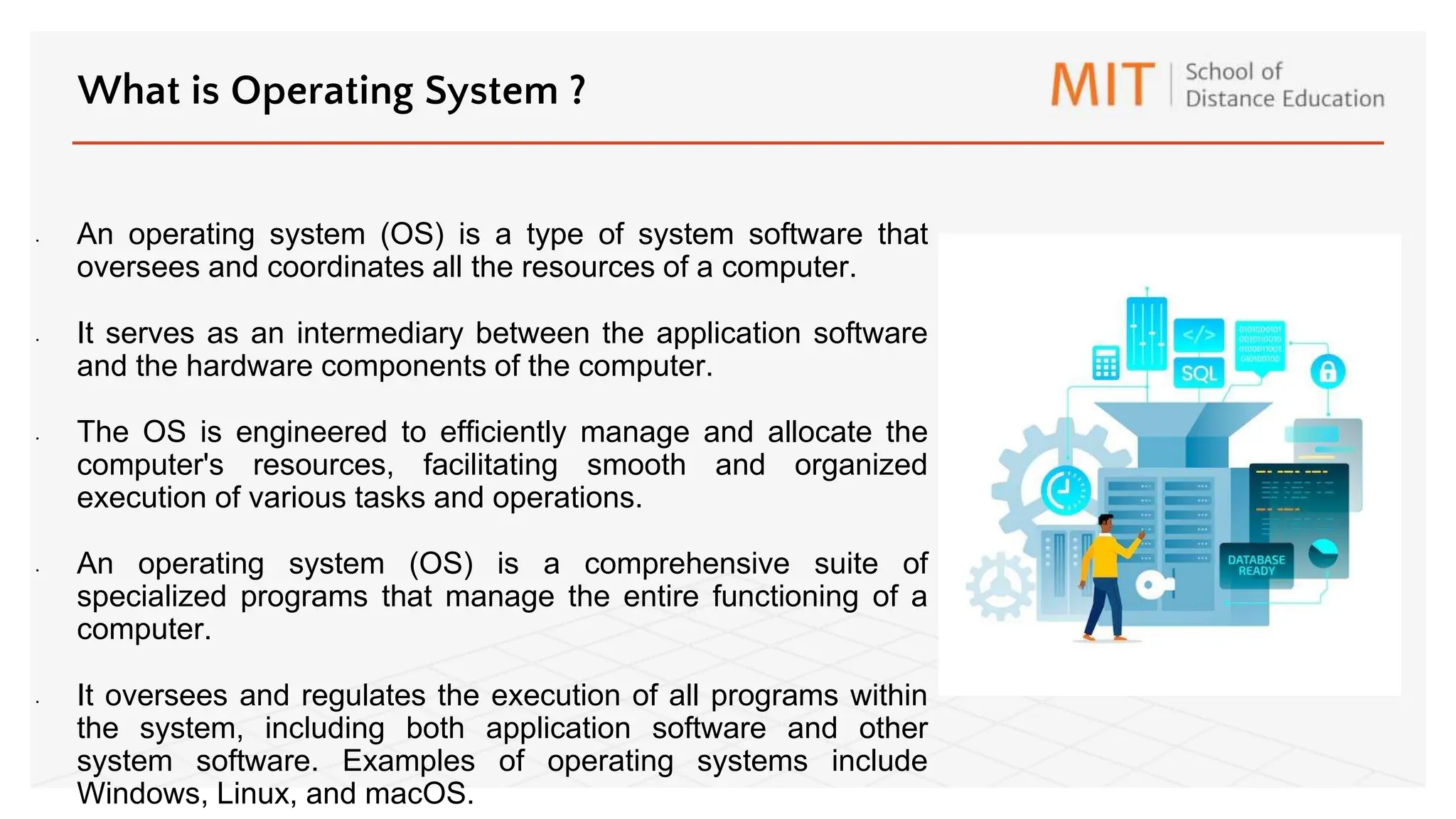 Operating System in Information Technology | PPTX