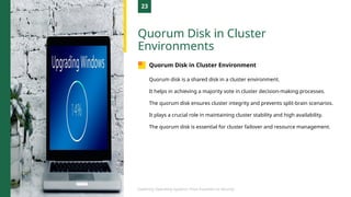 Exploring Operating Systems: From Evolution to Security | PPT