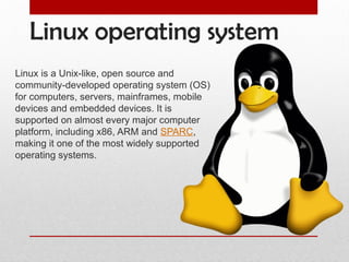 Operating system and system analysis .pptx