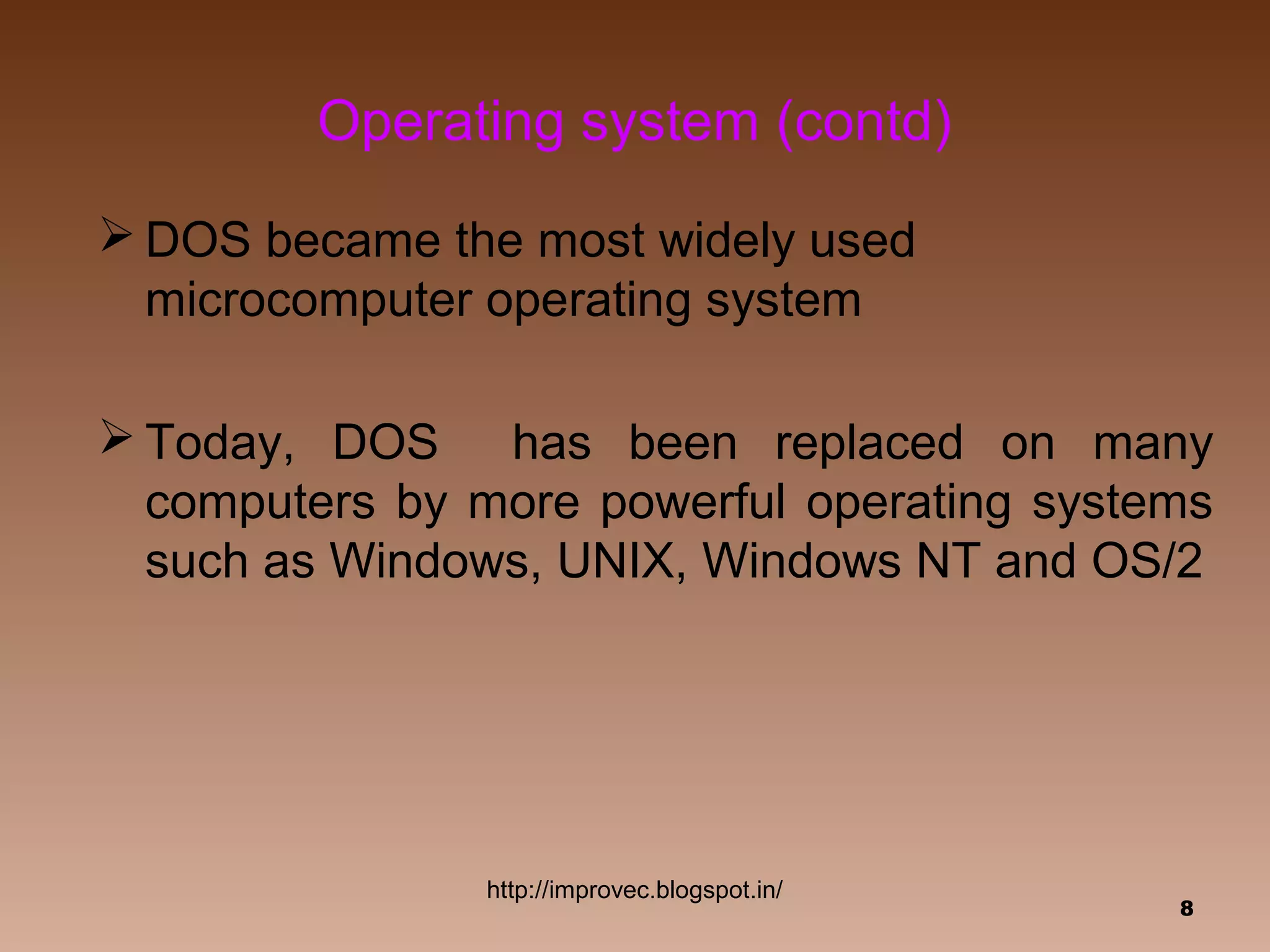 Operating system | PPT
