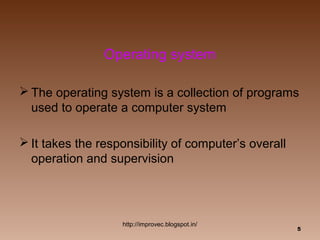 Operating system | PPT
