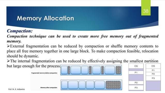 Operating System-3 "Memory Management" by Adi.pdf | Operating Systems ...