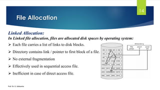 Operating System-4 "File Management" by Adi.pdf | Operating Systems | Computer Software and ...