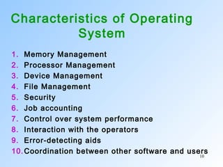 Operating system Softare | PPT