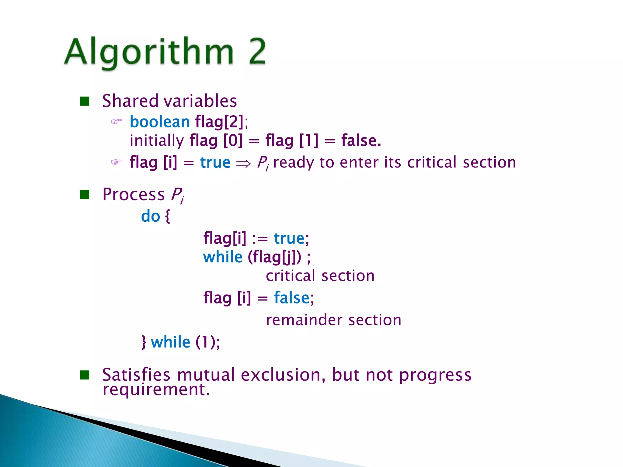 Operating System Critical Section Pptx Operating Systems Computer Software And Applications