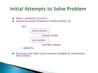 Operating system critical section | PPTX