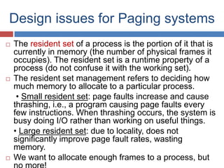 Deadlock and memory management -- Operating System | PPTX