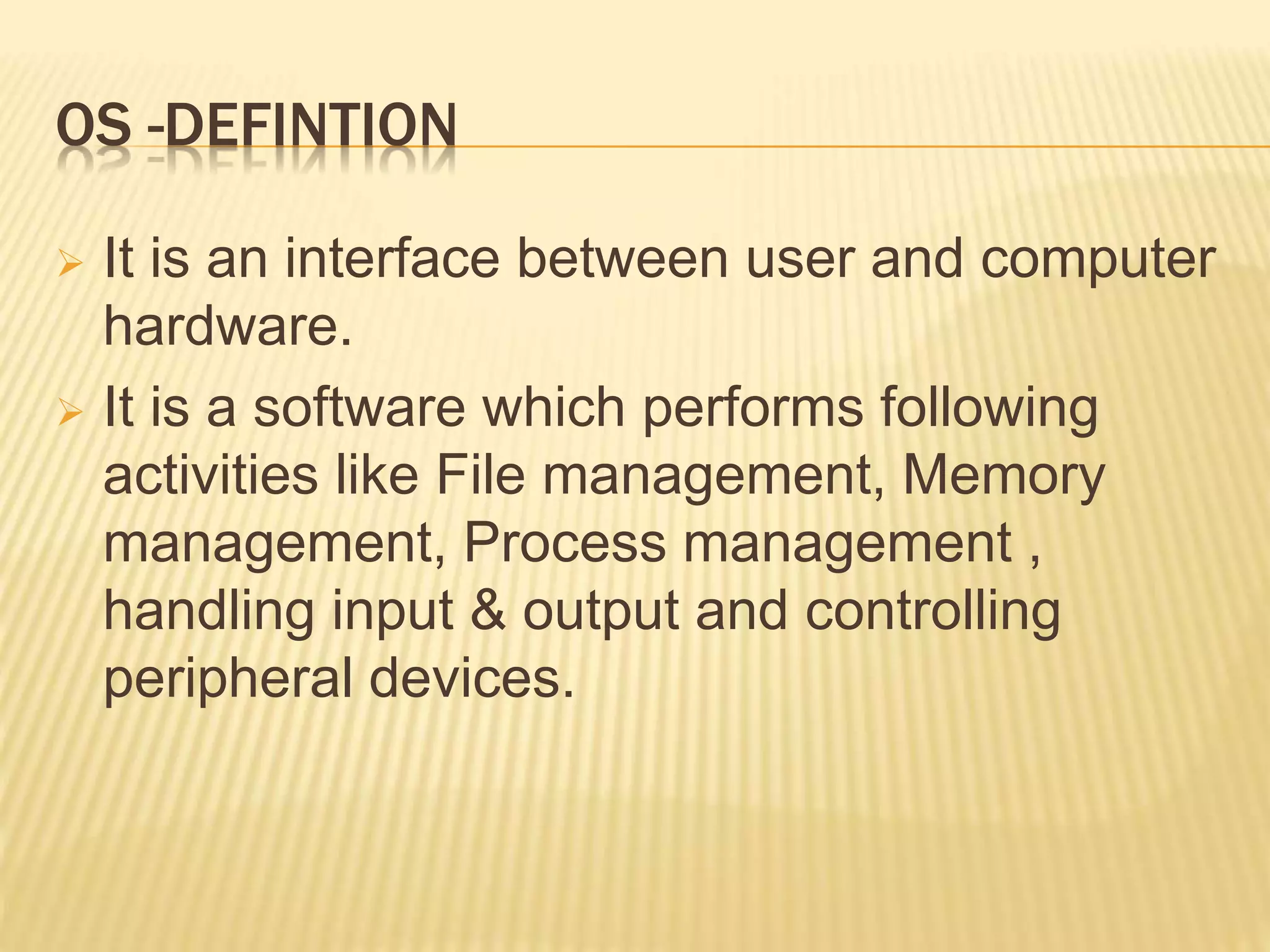 Operating System - DOS.pptx | Operating Systems | Computer Software and Applications