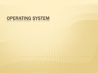 Operating System - DOS.pptx | Operating Systems | Computer Software and Applications