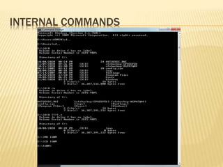 Operating System - DOS.pptx | Operating Systems | Computer Software and ...