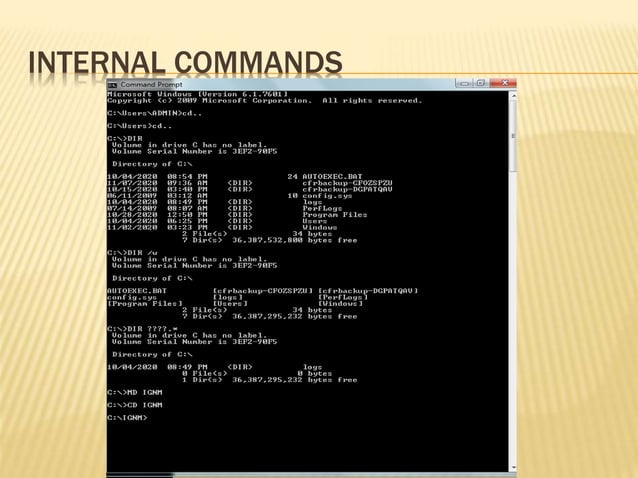 Operating System - DOS.pptx