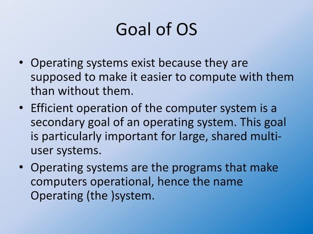 Operating system 02 os as an extended machine | PPTX