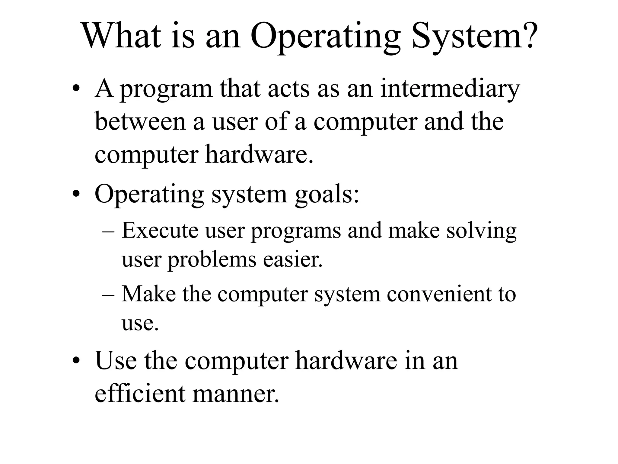 Operating System Ondesktop Computer Laptop Ppt 