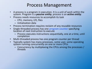 Operating system 05 functions of os | PPTX | Operating Systems | Computer Software and Applications