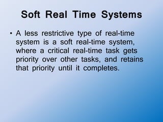 Operating system 06 operating system classification | PPT