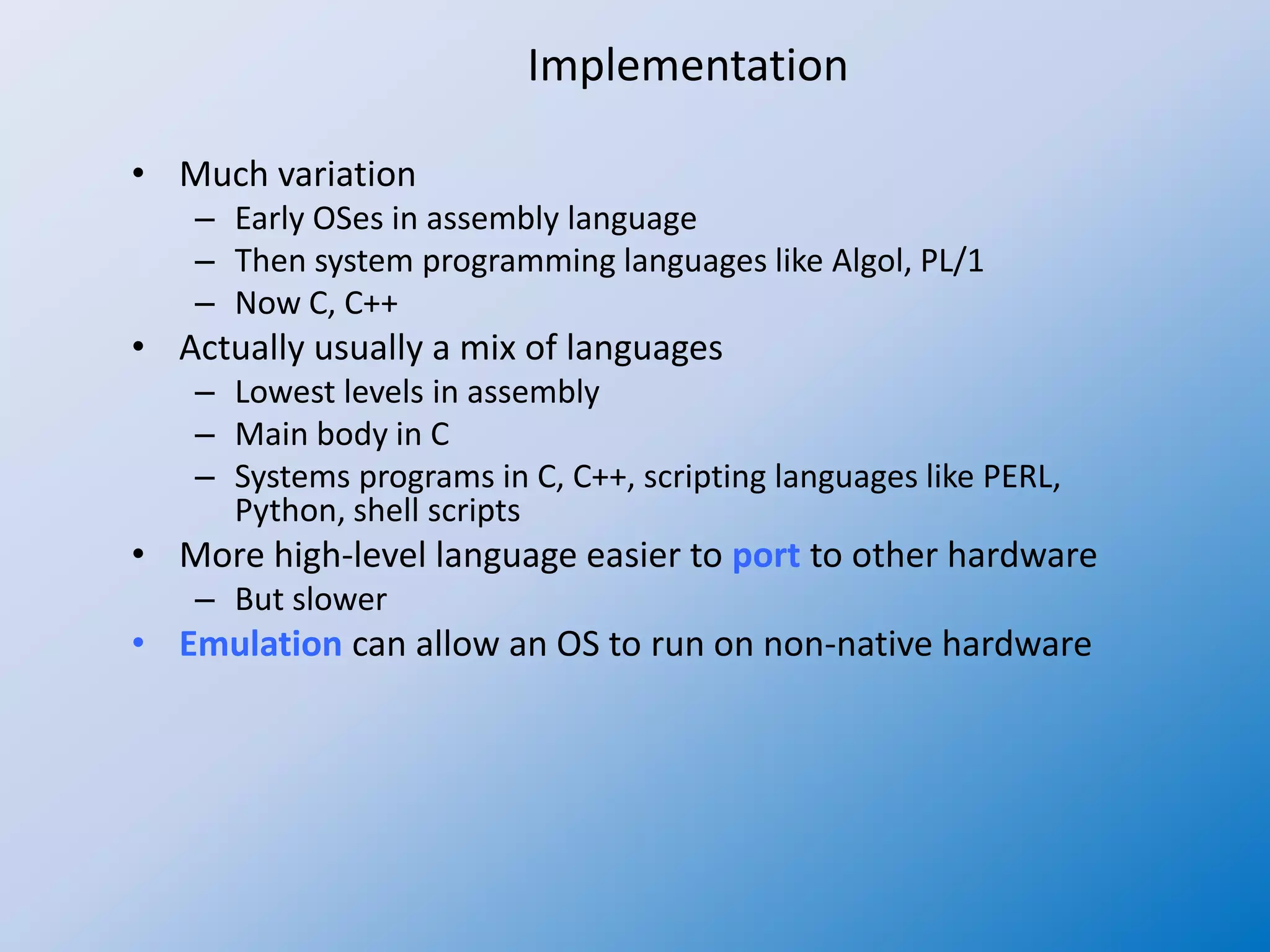 Operating system 13 structure of os and layer design of dos | PPT