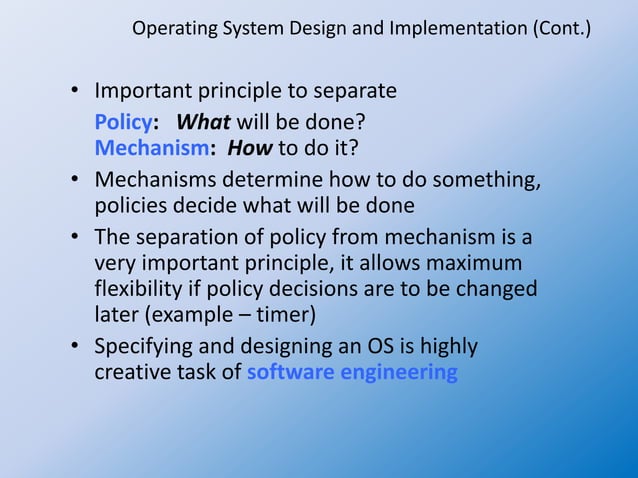 Operating system 13 structure of os and layer design of dos | PPT