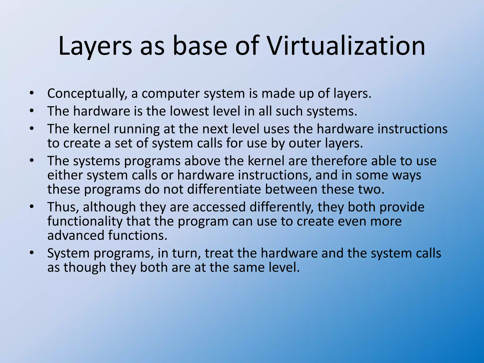 Operating system 16 virtual machines | PPT