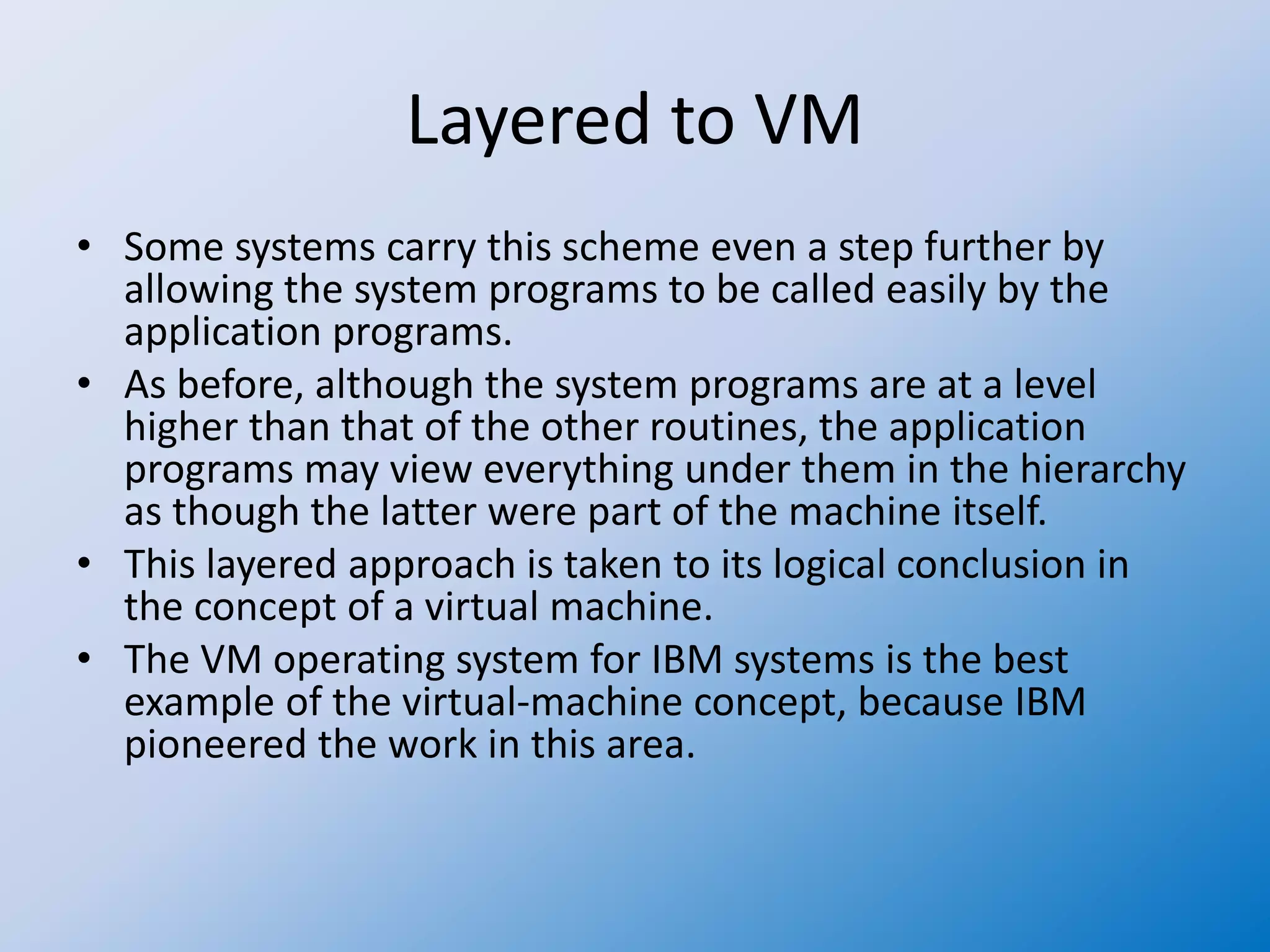 Operating system 16 virtual machines | PPT