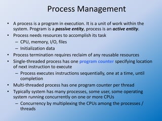 Operating system 17 process management | PPTX | Operating Systems | Computer Software and ...