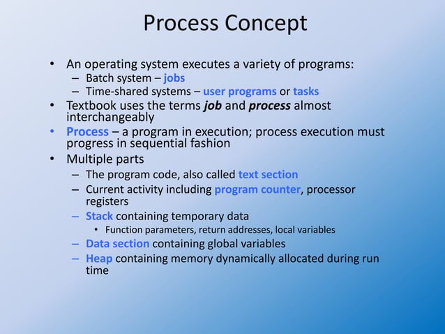Operating system 17 process management | PPTX | Operating Systems | Computer Software and ...