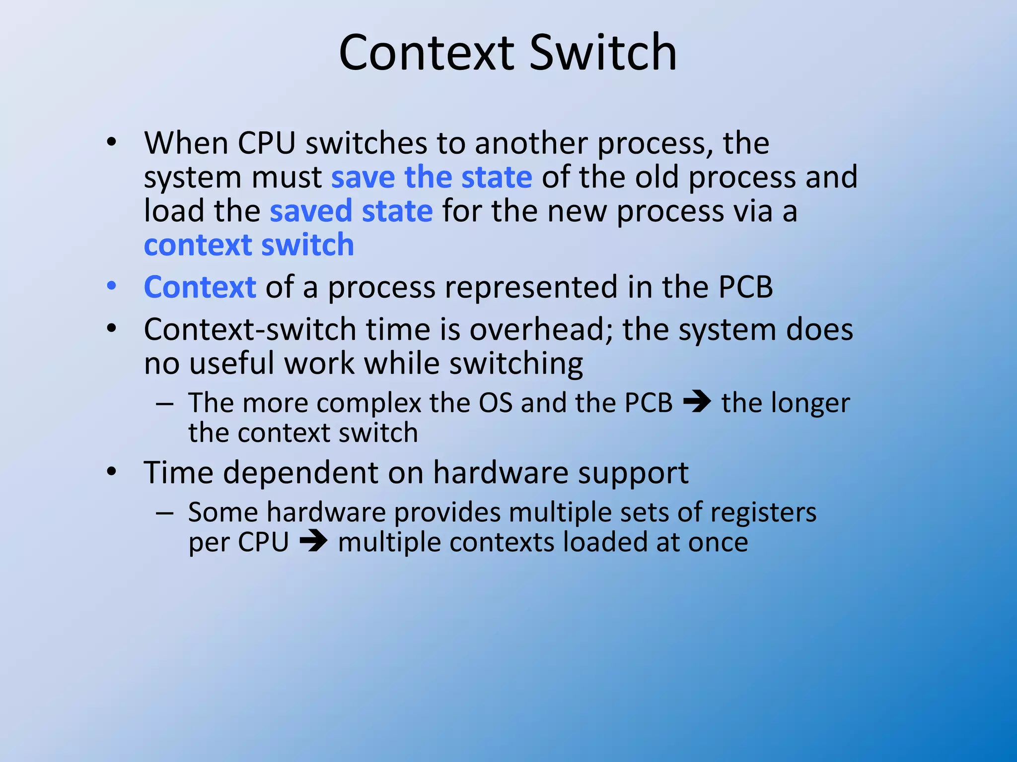 Operating System 18 Process Creation And Termination Pptx Operating