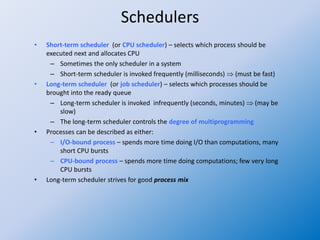 Operating system 18 process creation and termination | PPTX
