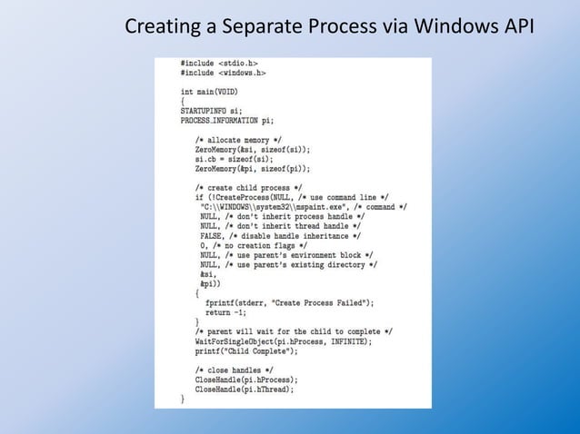 Operating system 18 process creation and termination | PPTX | Operating ...